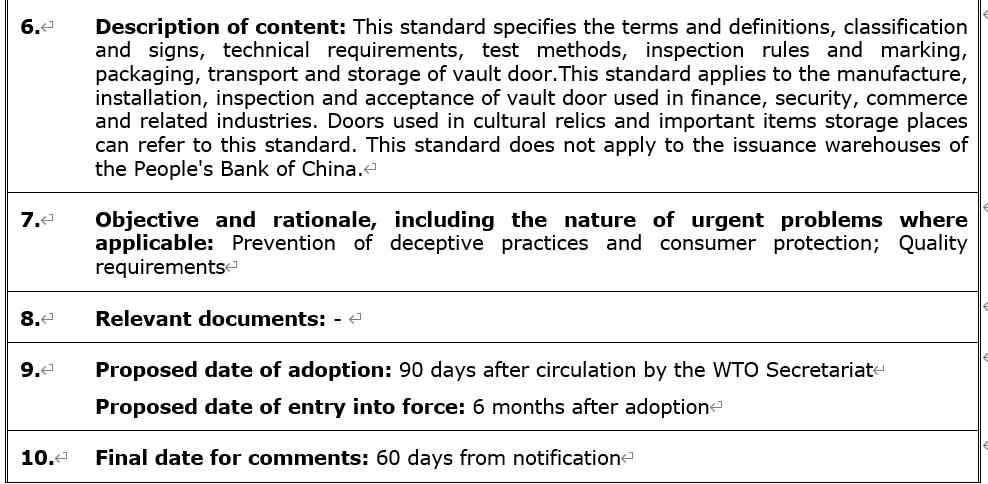 SPS Notification: Commission Implementing Regulation concerning model ...