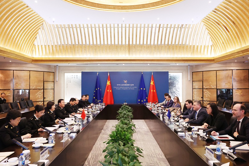 Customs Commissioner of GACC, Sun Meijun, met with EU Commissioner for ...